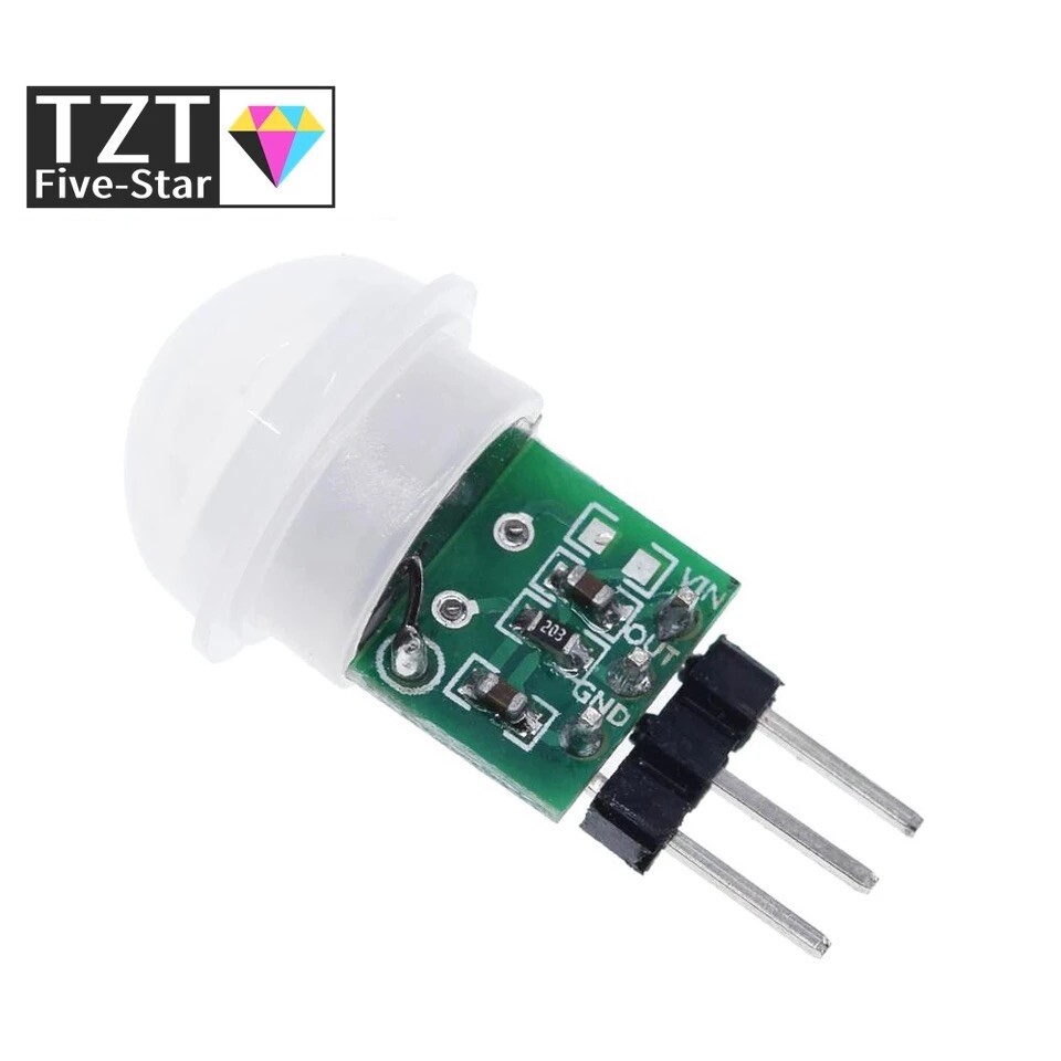 🇬🇧 AM312 Mini PIR Motion Sensor Module Detector 3.3v-12v 5v ESP8266 ...