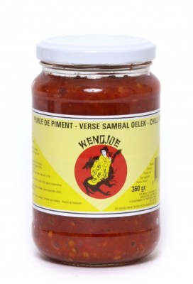 [ 360g ] WENDJOE Sambal Oelek / SCHARF / Chili Paste / Chilli Paste ...