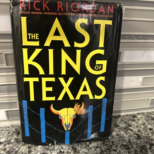Rick Riordan 📚SIGNED💫The Last King of Texas Book - Percy Jackson Disney ...