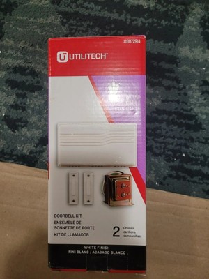 Utilitech 0072914 Wired Doorbell Kit, White | eBay