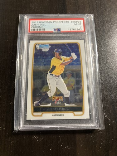 Josh Bell #BCP79 ROOKIE BOWMAN CARD PSA 9 MINT MLB 2012 T18-102 | eBay
