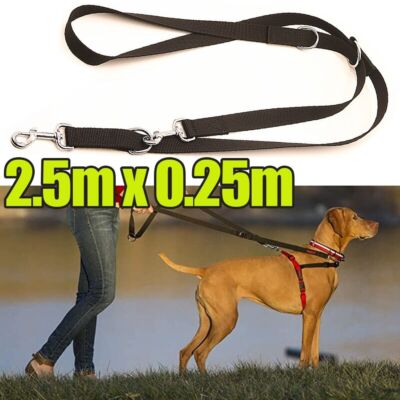 Double Ended Control Dog Lead Leash Dog Leashes Dog Chain Safety Pet ...