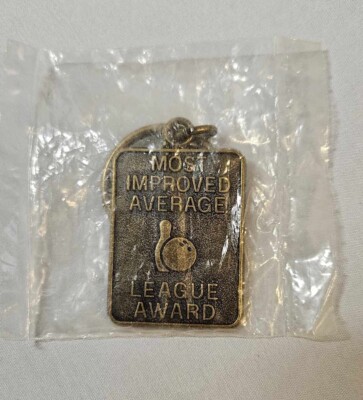 ABC American Bowling Congress Most Improved Average Keychain 1995 NIB ...
