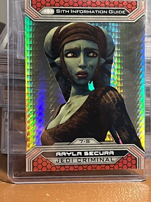 Topps Star Wars Card Chrome Perspectives /199 parallel Refractor Mint ...