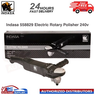 INDASA 558829 E-SERIES ELECTRIC VARIABLE SPEED ROTARY POLISHER - 240V ...