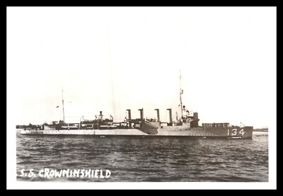 Photo USS Crowninshield DD-134 | eBay