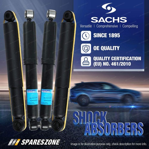 Front + Rear Sachs Shock Absorbers for Ford Ranger PK 2.5LTD 2WD Ute 09 ...