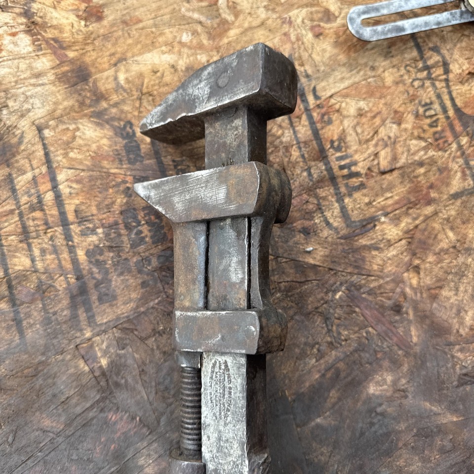 1900 Old/Vtg “H.D.SMITH PERFECT HANDLE” Adjustable Wrench Antique/Rare ...