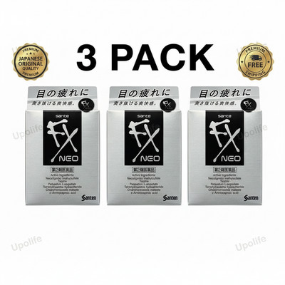 Santen SANTE FX NEO 3 packs set Cooling Eye Drops | eBay