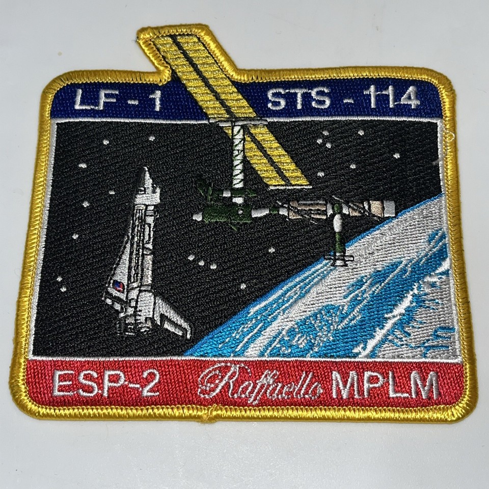 NASA Space Shuttle Discovery LF-1 STS-114 ESP-2 Raffaello MPLM Mission Patch-NEW | eBay