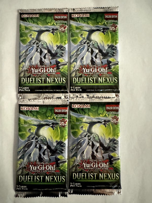 (Lot of 4) Yu-Gi-Oh! Duelist Nexus 1st Edition Booster Pack Factory Sealed #2 | eBay