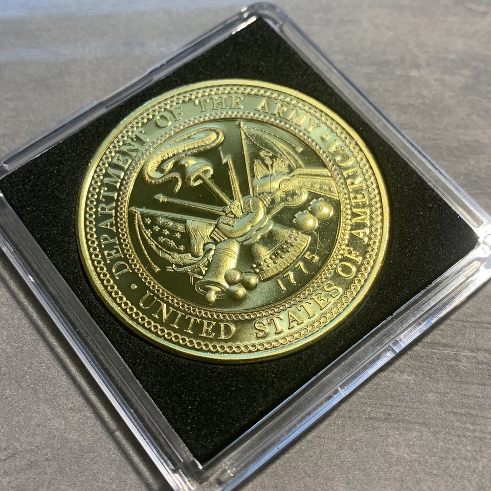US ARMY Corps of Engineers Challenge Coin with Case! | eBay