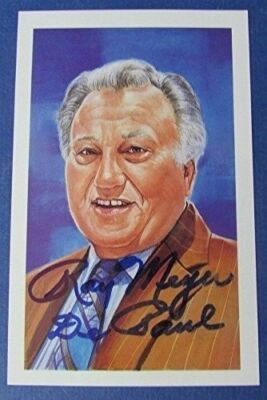 Raymond Ray Meyer Autographed/Signed Center Court Ron Lewis Postcard ...