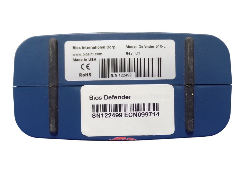 Bios DryCal Defender 510-L- Rev C1 GAS FLOW CALIBRATOR - Free shipping ...