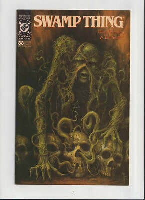 Swamp Thing #88 (1989) John Totleben Cover / John Constantine Cameo ...