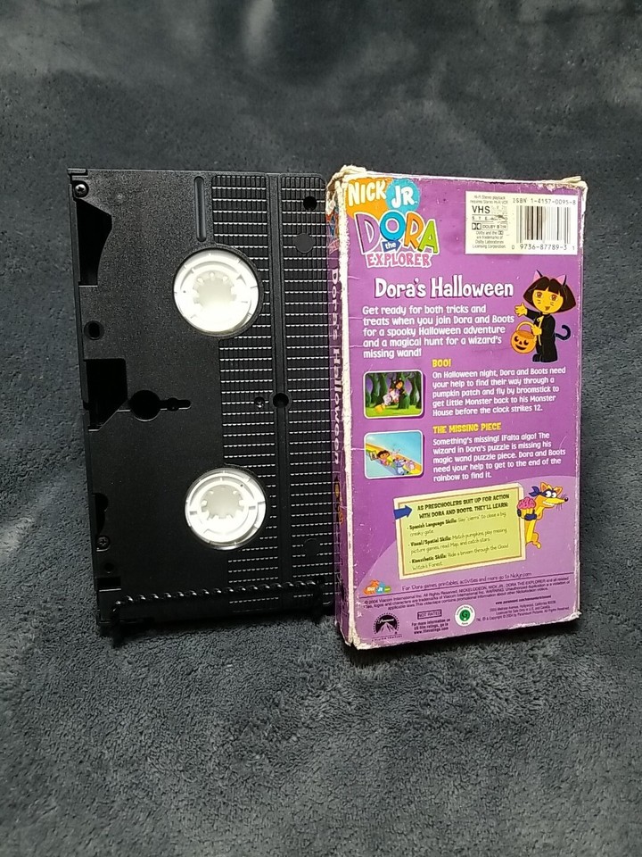 Dora the Explorer Dora's Halloween VHS 2004 Nick Jr Nickelodeon Kids ...