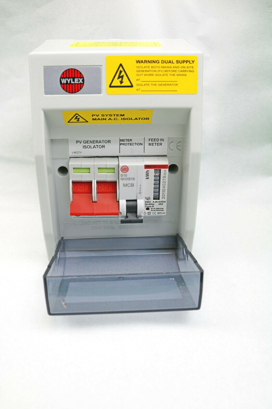 Wylex 40A PV Solar Consumer Unit with MID Meter | eBay UK
