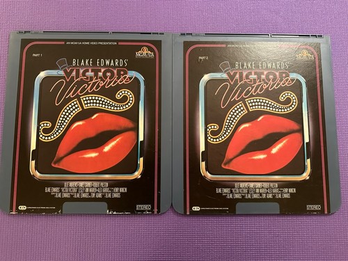 RCA CED Videodisc “Victor Victoria” two-disc set in great condition ...