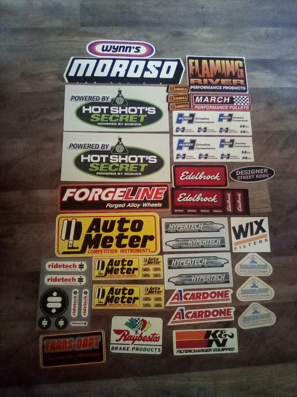 Vintage original racing decals decal lot L@@K! 30 decal lot. Free ...