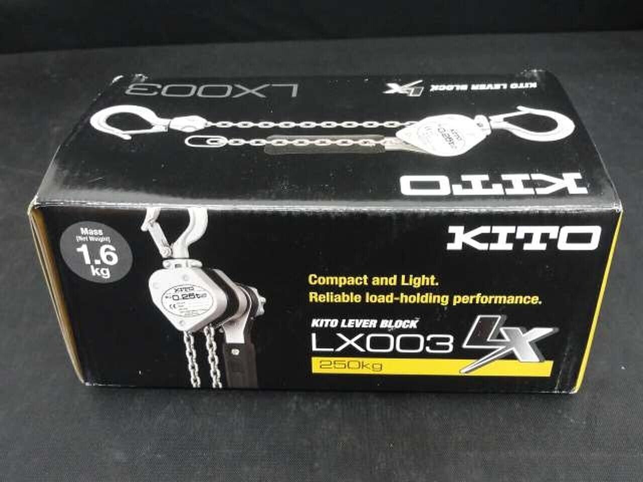 Used Kito LX003 lever block 0.25t Japan | eBay