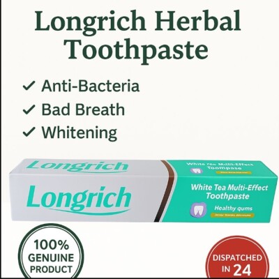 3× Longrich White Tea Multi-Effect Toothpaste 200g Fluorine FreeAnti ...
