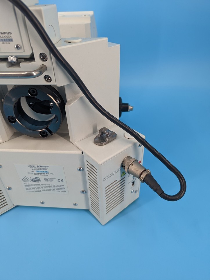 Olympus IX70 IX 70 Inverted Microscope Base with IX-ILL100LH Light IX70 ...