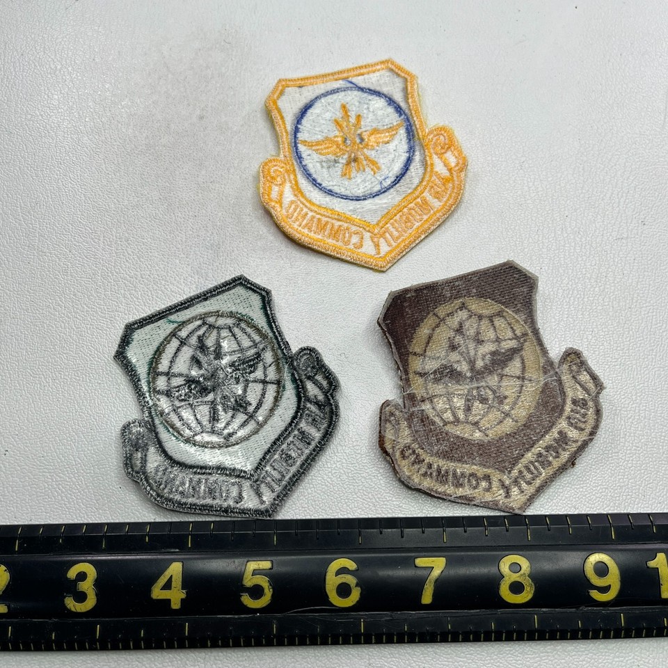 USAF US AIR FORCE AIR MOBILITY COMMAND LOT OF 3 PATCHES - (ALL DIFFERENT ) T099 | eBay