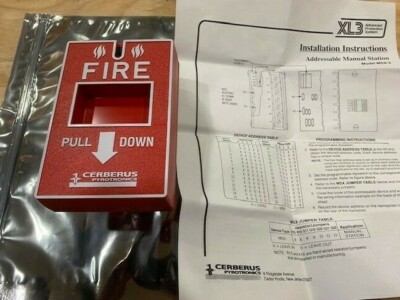 SIEMENS (CERBERUS PYROTRONICS) MSX-2 PULL STATIONS (24 AVAIL., FREE ...