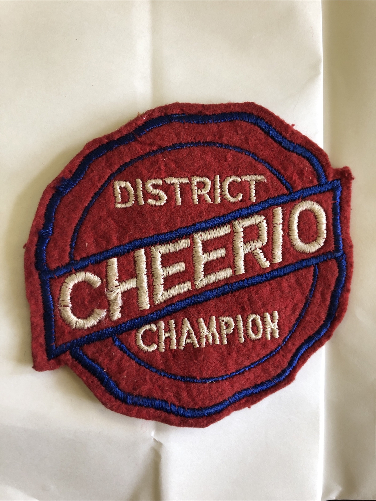 Vintage 1950 District Cheerio Champion Yo-Yo Patch - Rare | eBay