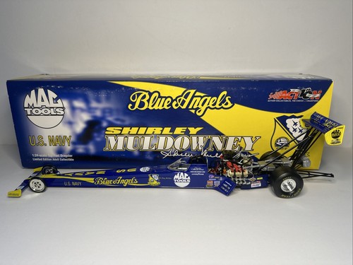 2002 Shirley Muldowney Mac Tools Navy Blue Angels Action Top Fuel ...