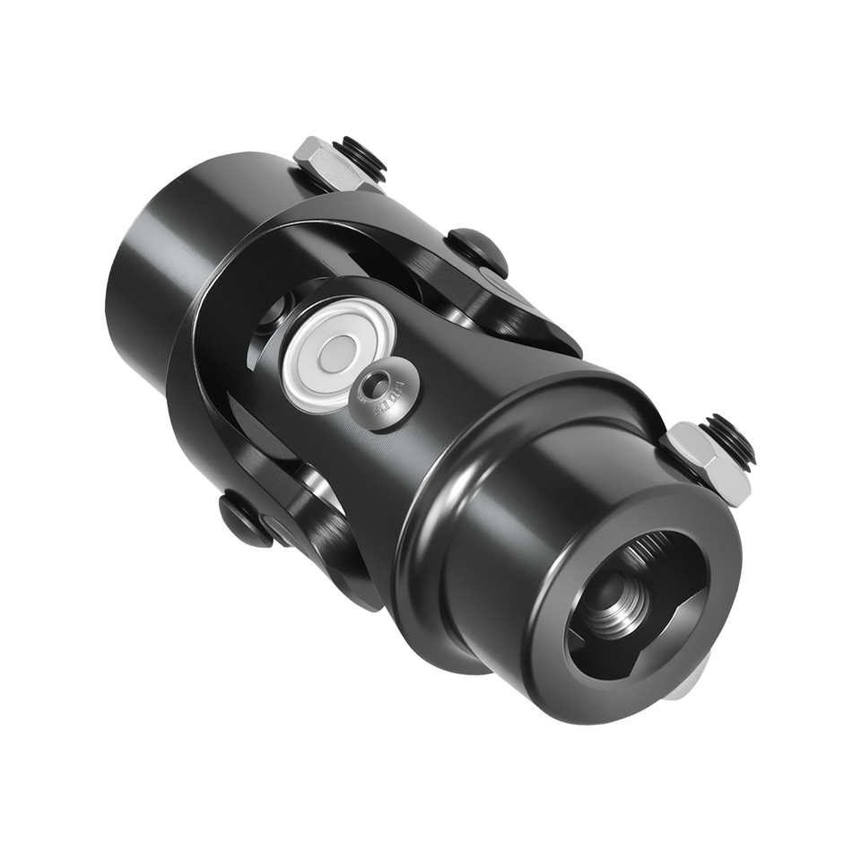 9/16"-26 Spline X 3/4" DD Black Single Universal Steering Shaft U Joint ...