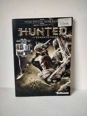 Game Strategy guide Prima Hunted the Demons Forge Bethesda | eBay