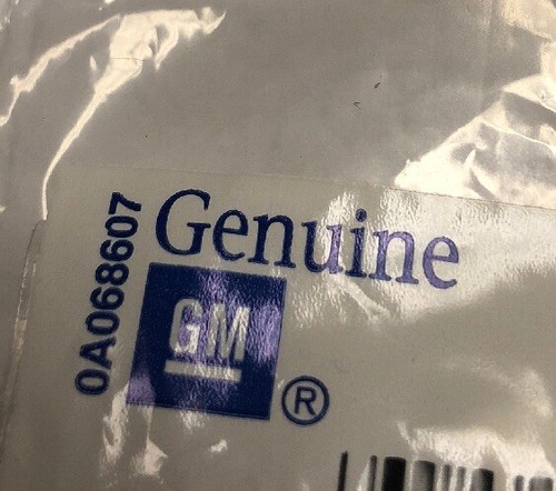 New Genuine GM Water Pump-Outlet Pipe Seal Part #90537379 | eBay