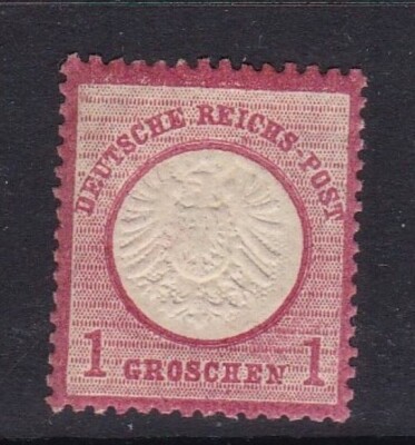 Germany - SG 19 - m/m - 1872 - 1g - rose carmine (with large shield) | eBay