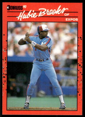 1990 Donruss 130 Hubie Brooks Montreal Expos Baseball Card | eBay