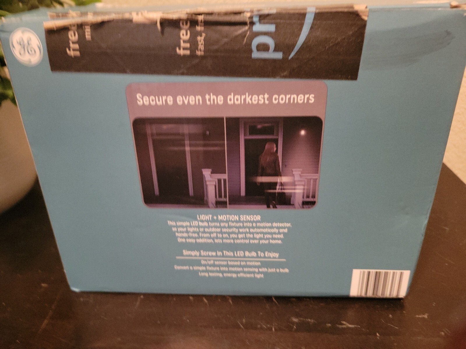 LED+ Motion Sensor LED Light Bulbs, Security Light, PAR38 Outdoor ...