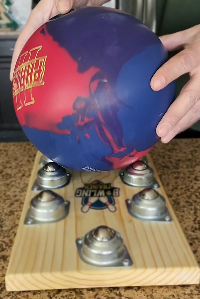 Bowling Release Trainer - Sturdy Wood Rev & Motion Trainer for all ...