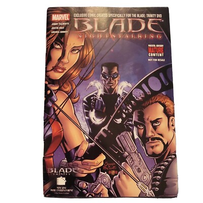BLADE NIGHTSTALKING RARE DVD MINI COMIC GIVEAWAY PROMO VARIANT | eBay