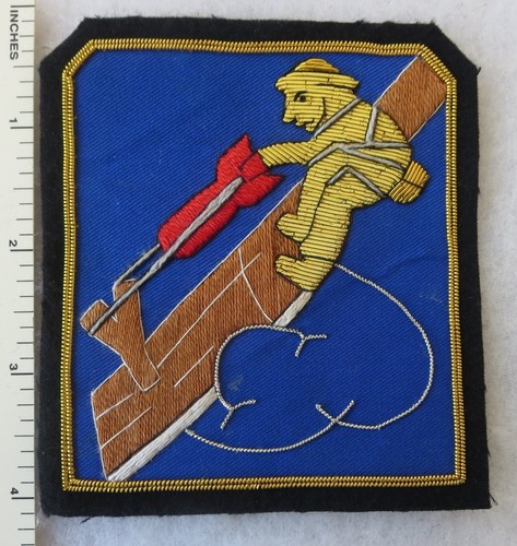 821st BOMB SQUADRON US AIR FORCE Bullion PATCH Custom Sewn for USAF ...