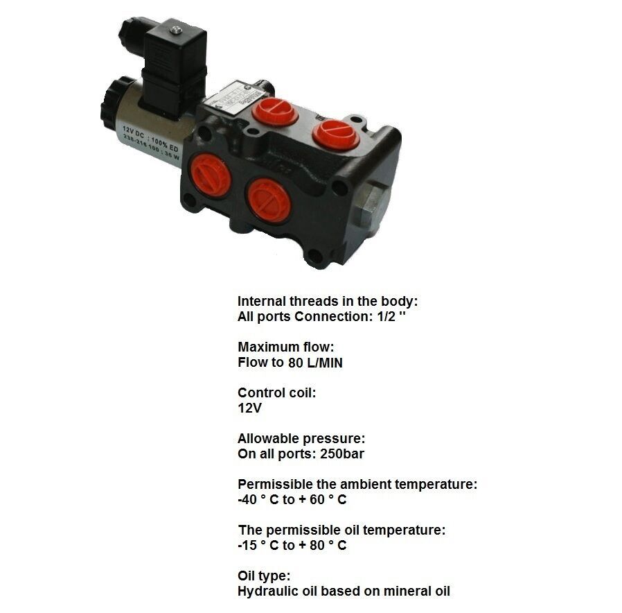 Hydraulic Valve+Solenoid+Control Kit 3 Function For John Deere 4230 | eBay