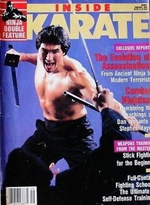 9/86 INSIDE KARATE CLIFF LENDERMAN DAN INOSANTO BLACK BELT KUNG FU ...