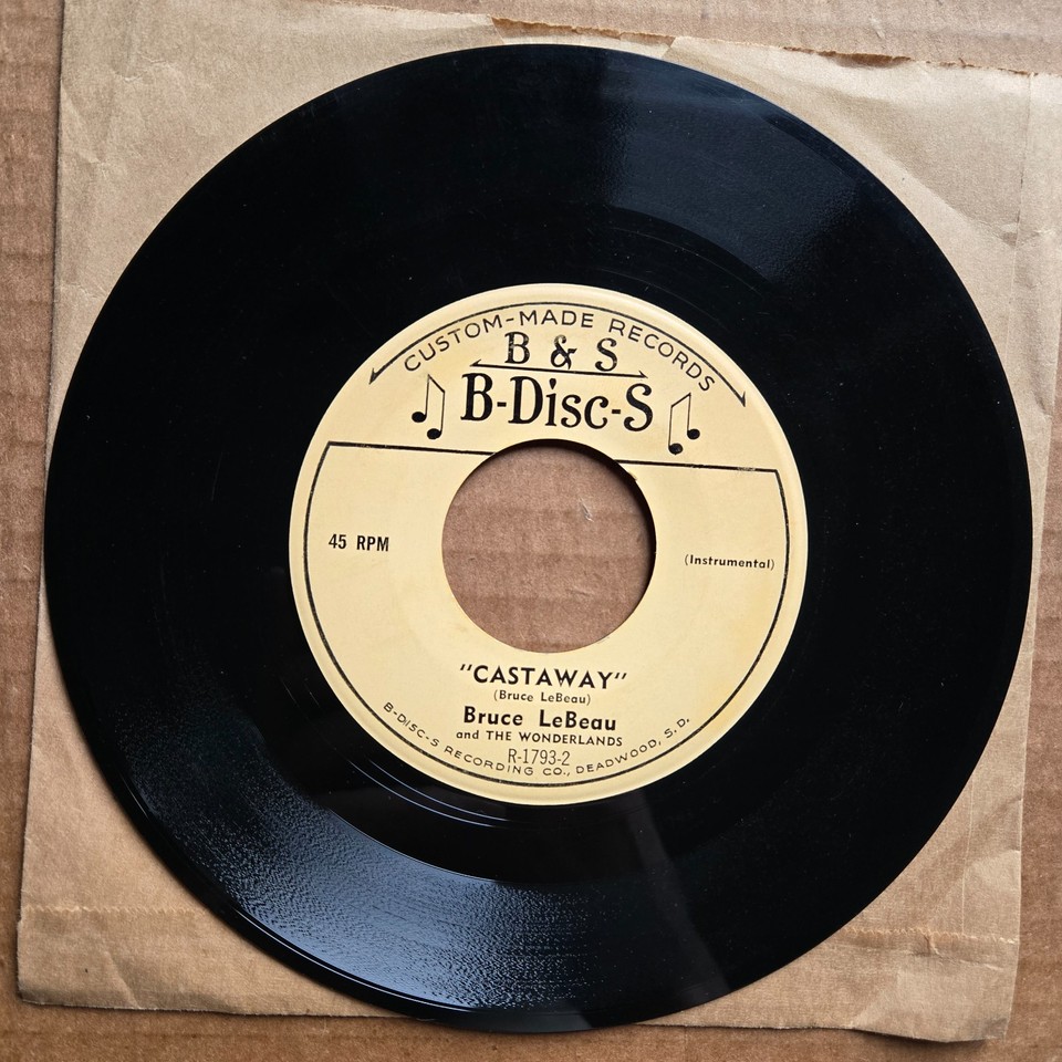 BRUCE LEBEAU & THE WONDERLANDS 45 Make Up and Break Up South Dakota ...