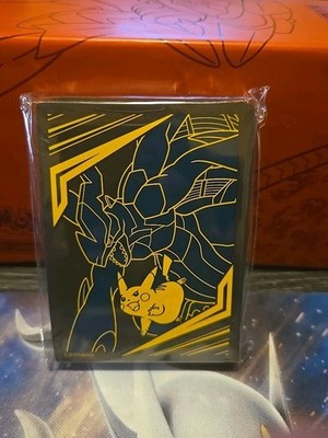 New Pikachu & Zekrom Pokemon Team Up Card 65ct Sleeves | eBay