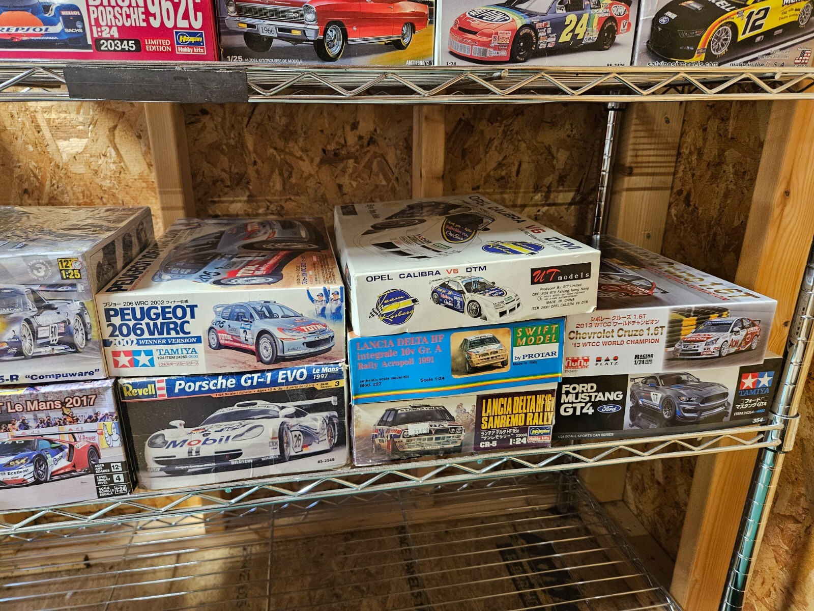 70 model car kits lot all different brands | eBay