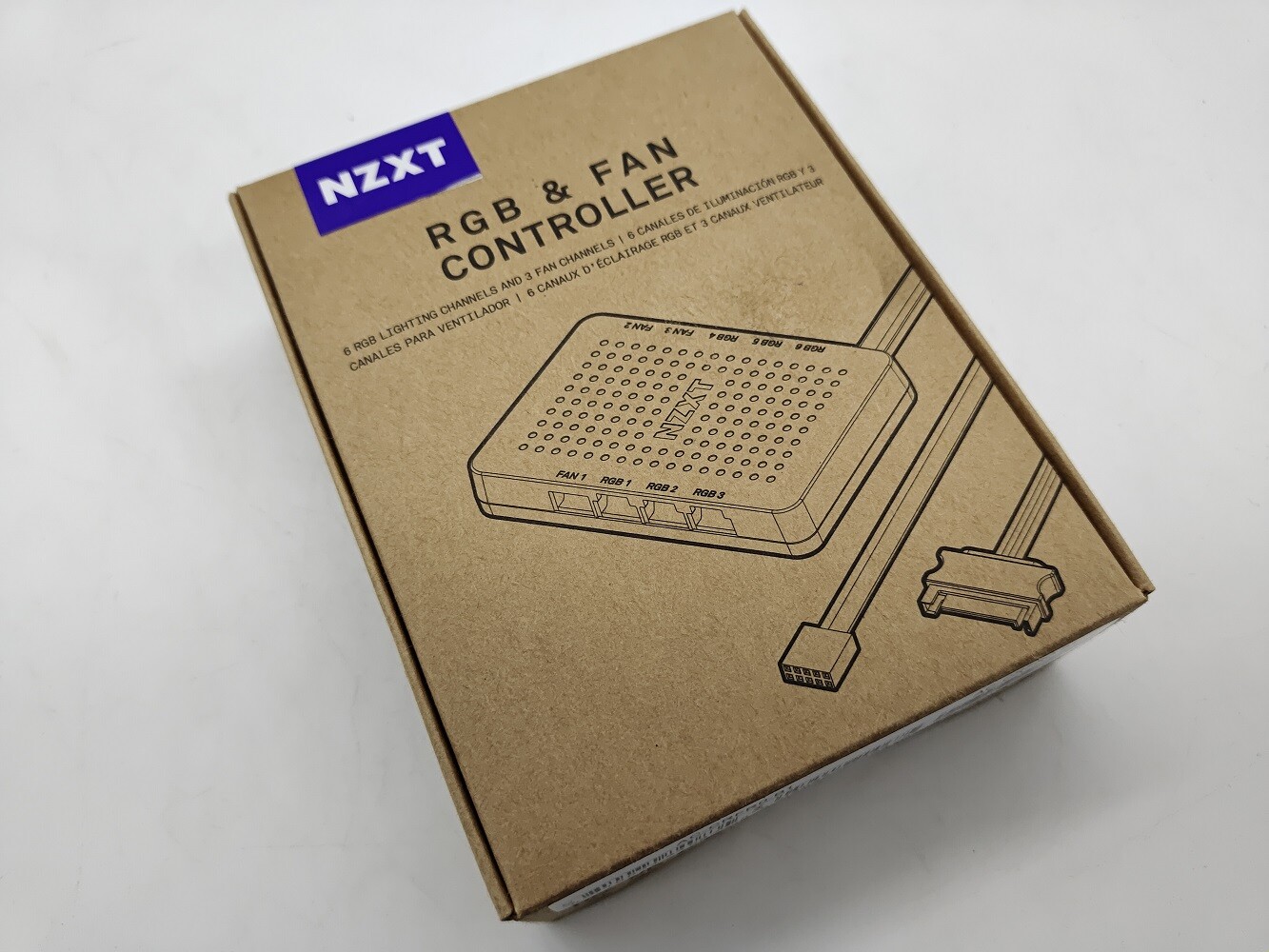 NZXT RGB & Fan Controller AC-CRFR0-B1 - 6(Six) RGB Lighting Channels - 3(Three) | eBay