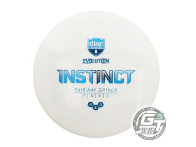 NEW DiscMania Evolution Neo Instinct 168g White Blue Foil Driver Golf Disc | eBay