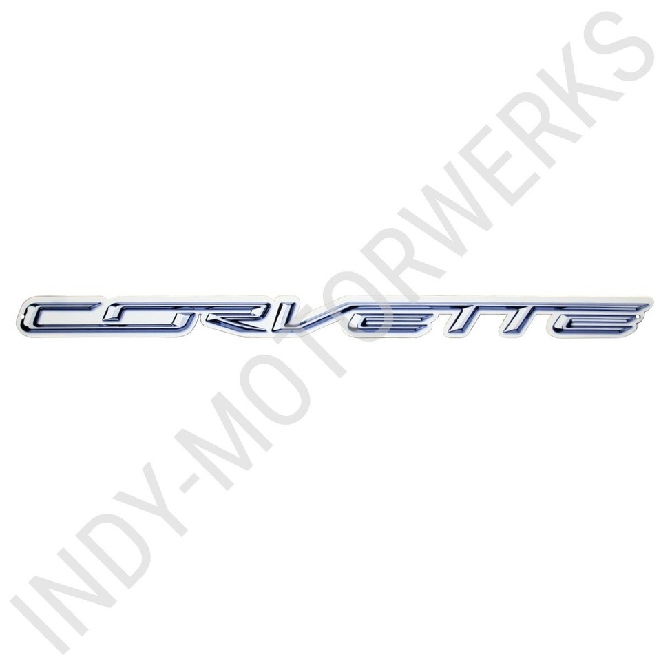 C7 CORVETTE WALL SCRIPT METAL SIGN FULL 32" X 2.8" SIZE CUSTOM GARAGE ...