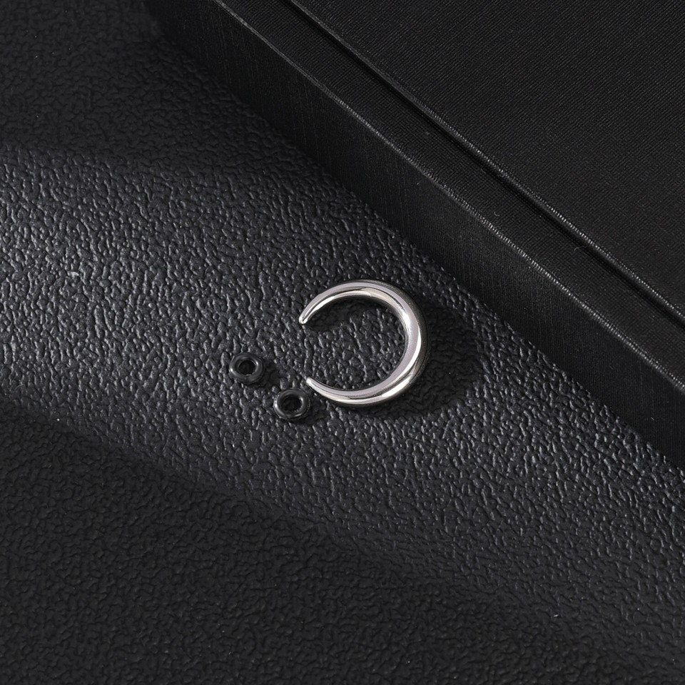 2G-12G Buffalo Septum Pincher Tapers Stainless Steel Septum Rings Ear Piercing | eBay