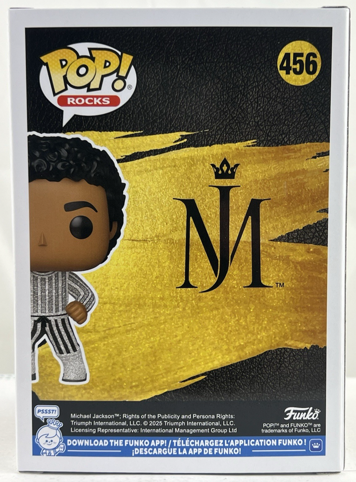 Funko POP! Michael Jackson GLITTER #456 'Rock with You' - (NEW in PROTECTOR) | eBay