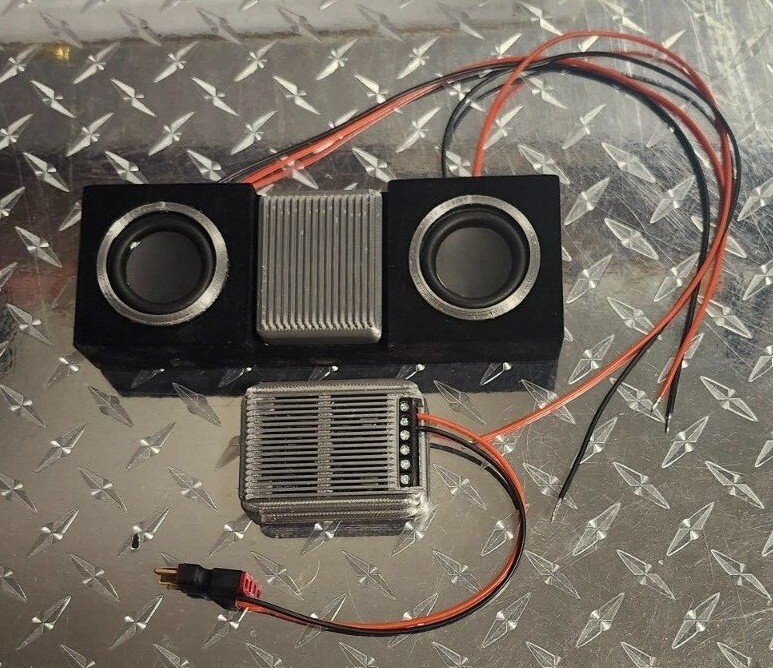 Sac City Beats RC Scale Bluetooth Speaker Sound System For Redcat ...